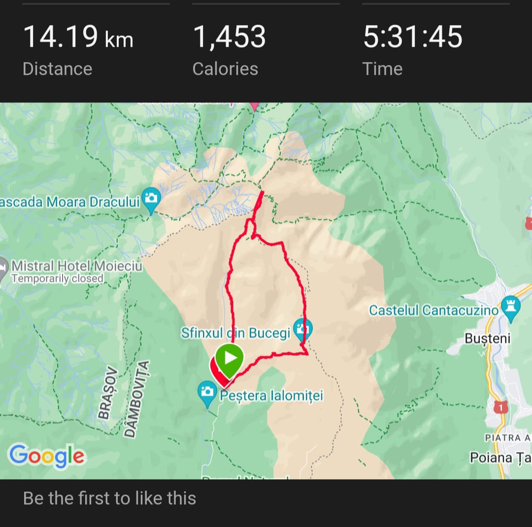 Traseu Vârful Omu prin Valea Obarsiei (retur Sfinx si Babele)